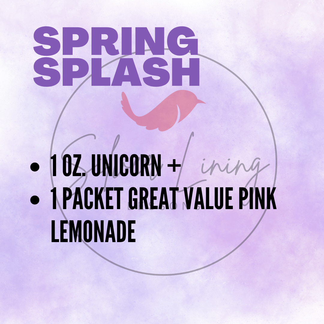 Spring Splash Water – Silver Lining Lessons