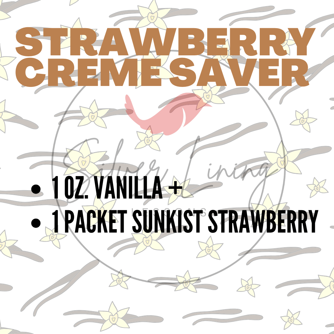 Strawberry Creme Saver Water – Silver Lining Lessons