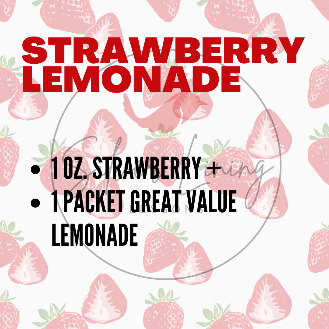 Strawberry Lemonade Water – Silver Lining Lessons