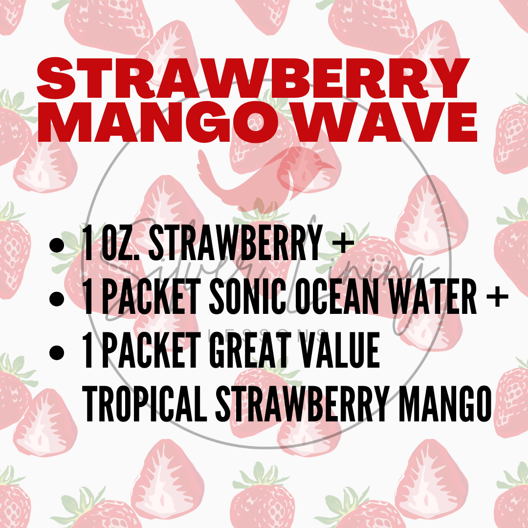 Strawberry Mango Wave Water – Silver Lining Lessons