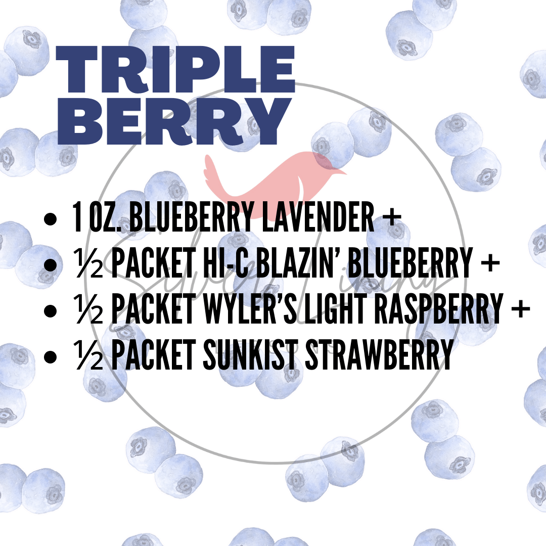 Triple Berry Water – Silver Lining Lessons