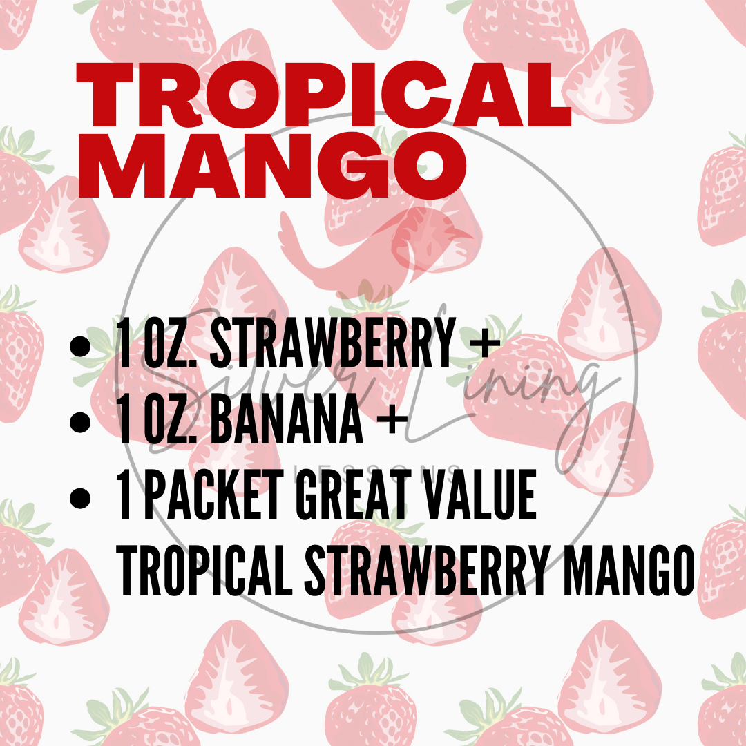 Tropical Mango Water – Silver Lining Lessons