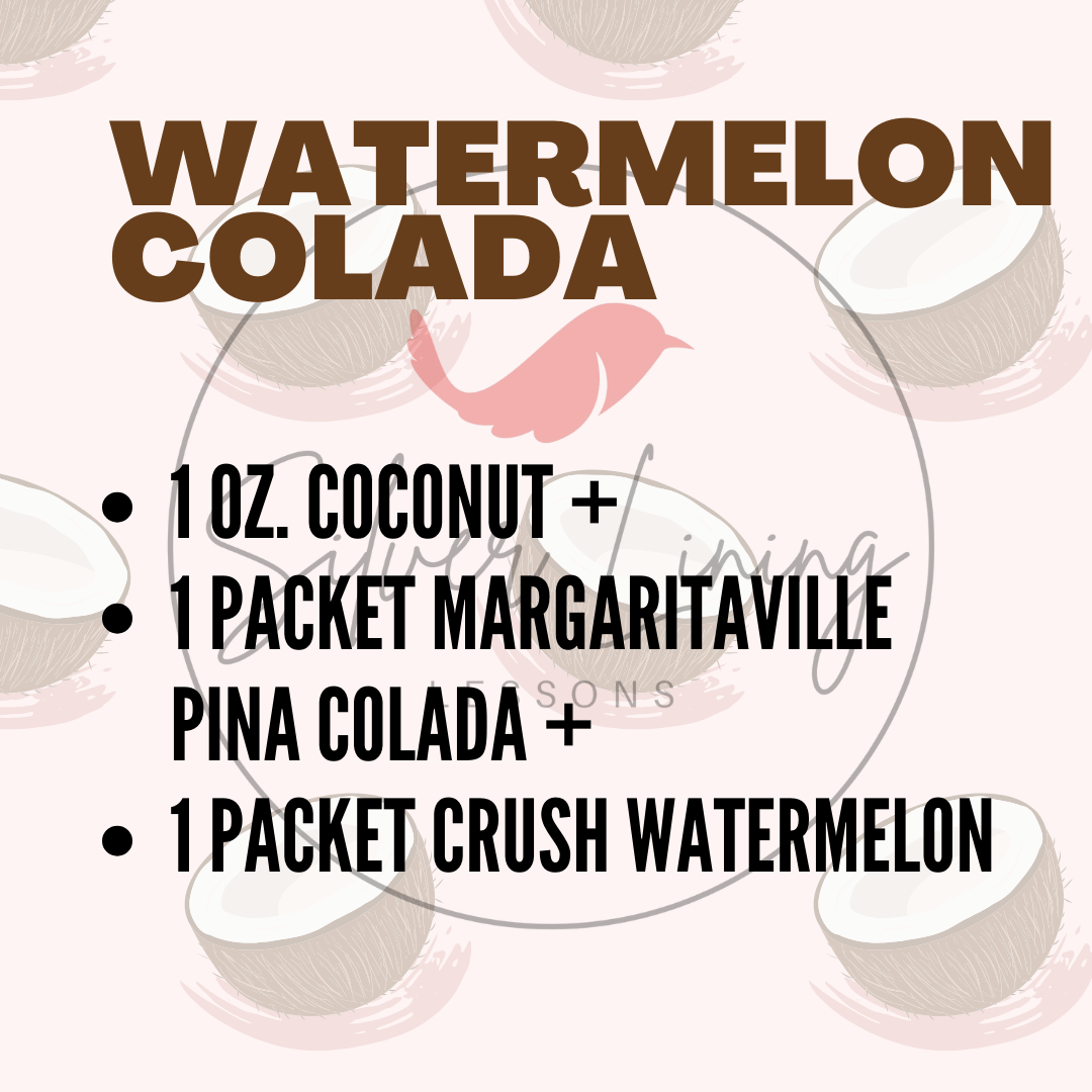 Watermelon Colada Water – Silver Lining Lessons