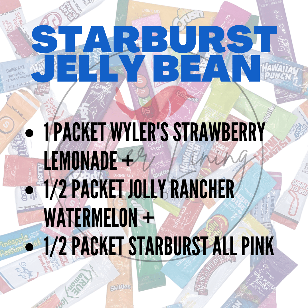 Starburst Jelly Bean Water – Silver Lining Lessons